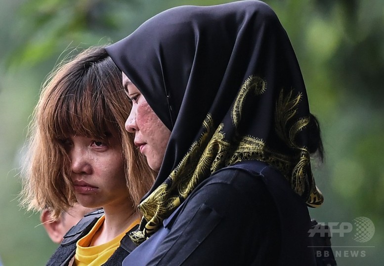 金正男氏暗殺事件、初公判 被告2人は無罪を主張 マレーシア 写真3枚 国際ニュース:afpbb News