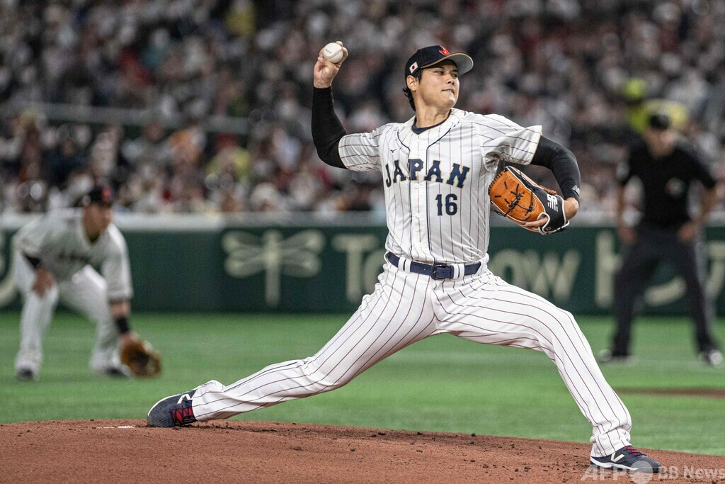 侍ジャパンが白星発進、大谷翔平が投打に躍動 WBC 写真14枚 国際ニュース：AFPBB News