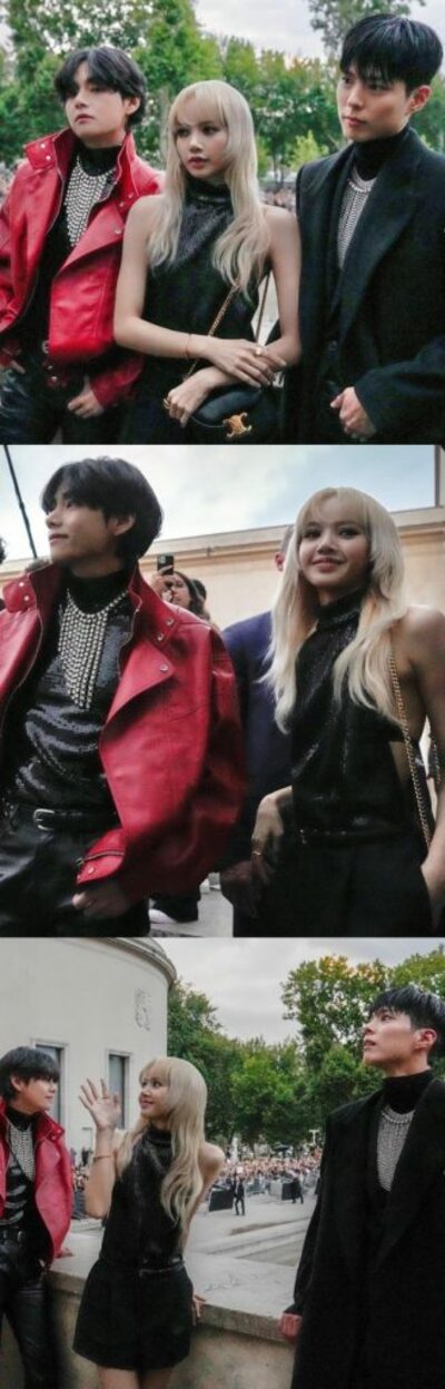 BTS V×BLACKPINKリサ×パク・ボゴム、パリを輝かせたビジュアルが話題 – KOREA WAVE 写真枚 国際ニュース：AFPBB News