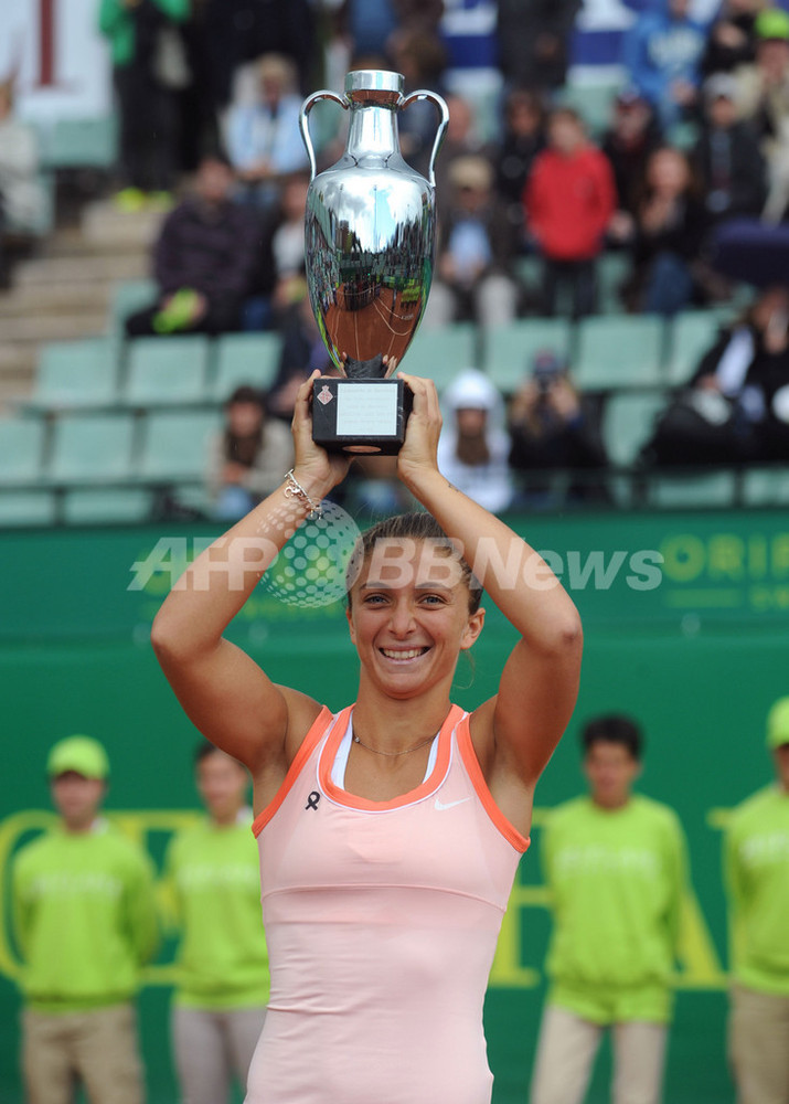 バルセロナ・オープンを制したエラーニ「優勝はモロジーニに捧げる」 写真10枚 国際ニュース:afpbb News