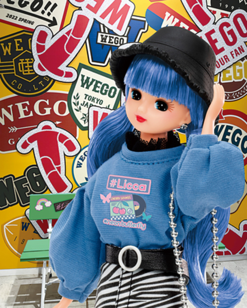 「WEGO」と17才になったリカちゃん「#Licca」が初コラボ！「#Licca #WEGO」2022年10月中旬発売！ 写真1枚 国際ニュース：AFPBB News
