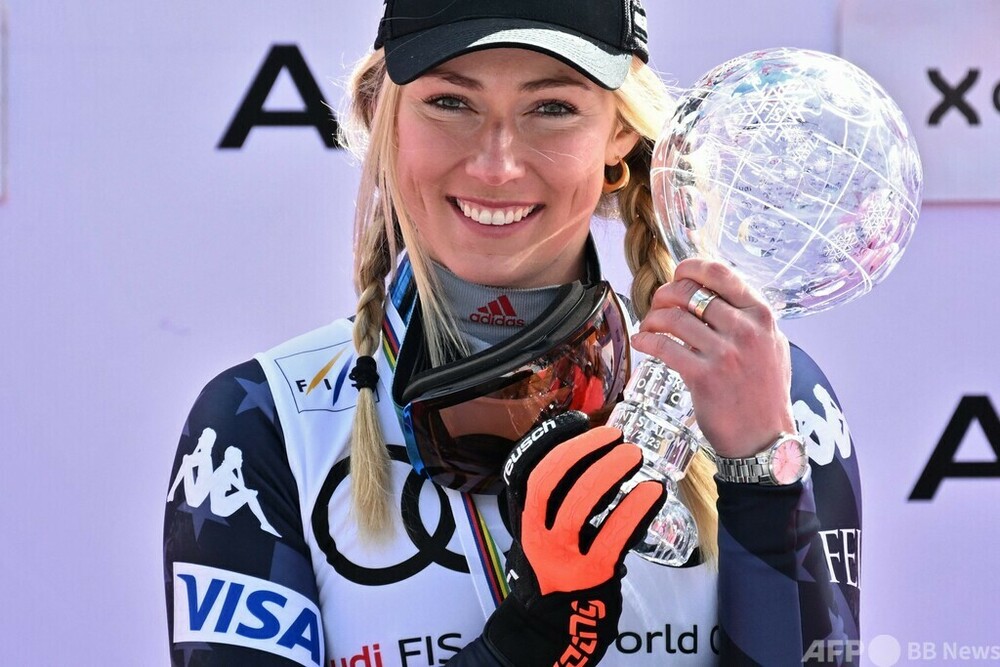 シフリンが最終戦V、驚異のシーズン有終飾る アルペンW杯 写真8枚 国際ニュース：AFPBB News