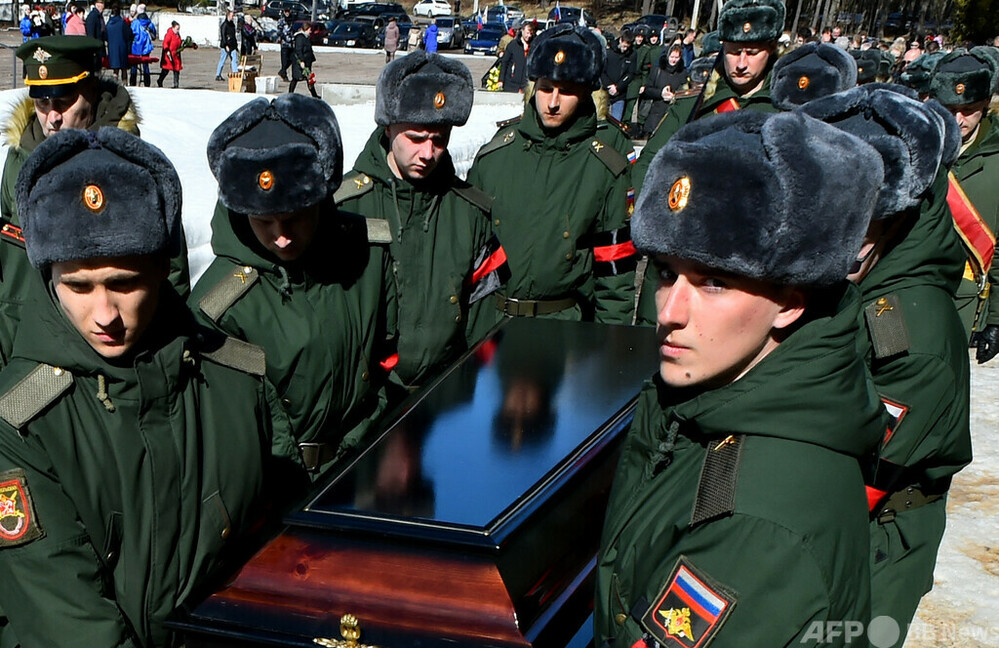 ロシア軍死者は1万5000人 英米情報当局 写真4枚 国際ニュース：afpbb News