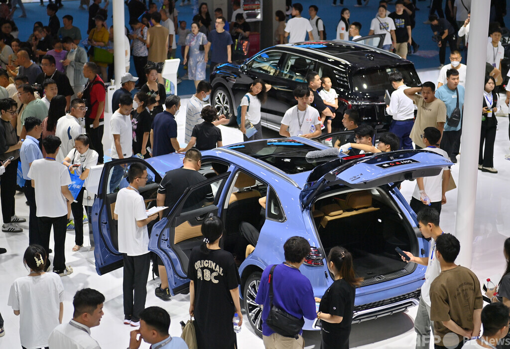 中国EV業界が海外現地生産に熱視線 貿易摩擦を回避 写真1枚 国際ニュース：AFPBB News