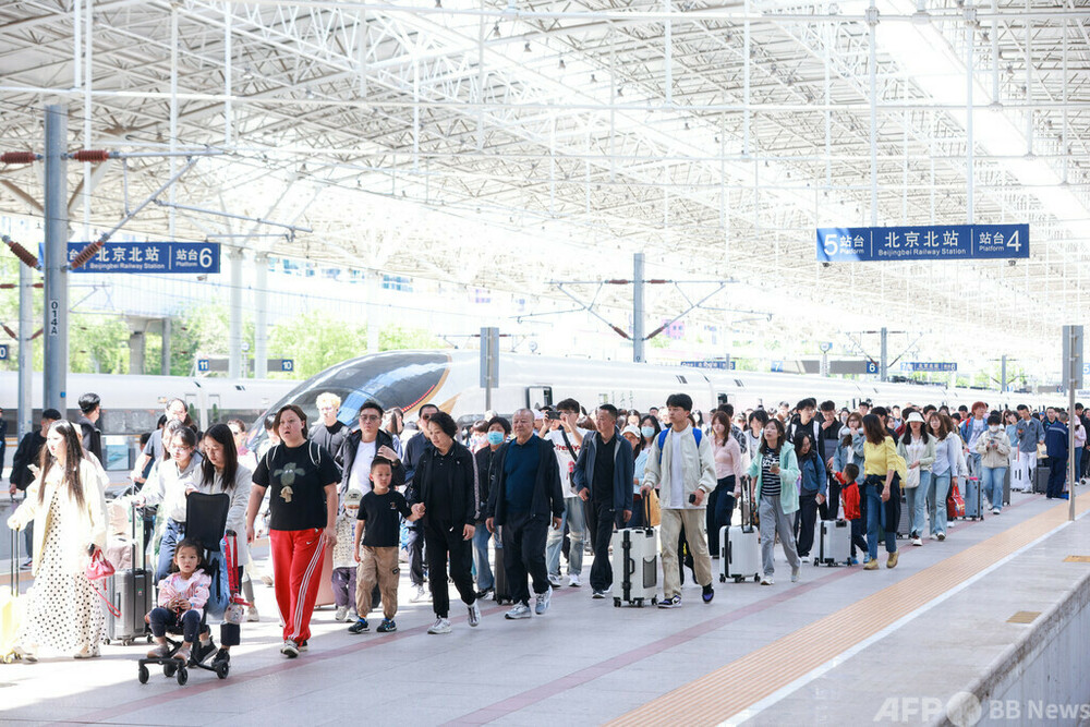 1〜10月の中国鉄道固定資産投資、前年同期比5.7％増 写真1枚 国際ニュース：AFPBB News