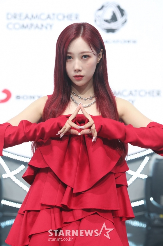 DREAMCATCHER、2ndフルアルバム「Apocalypse：Save us」ショーケースを開催 – KOREA WAVE 写真枚 国際ニュース：AFPBB News