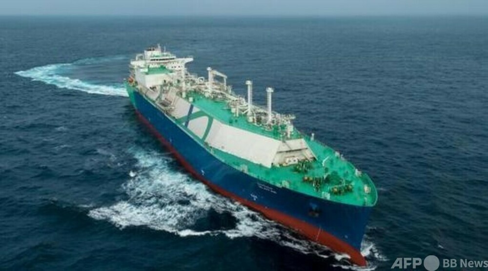 中国の造船所、LNG船の引き渡しで新記録樹立 写真1枚 国際ニュース：AFPBB News