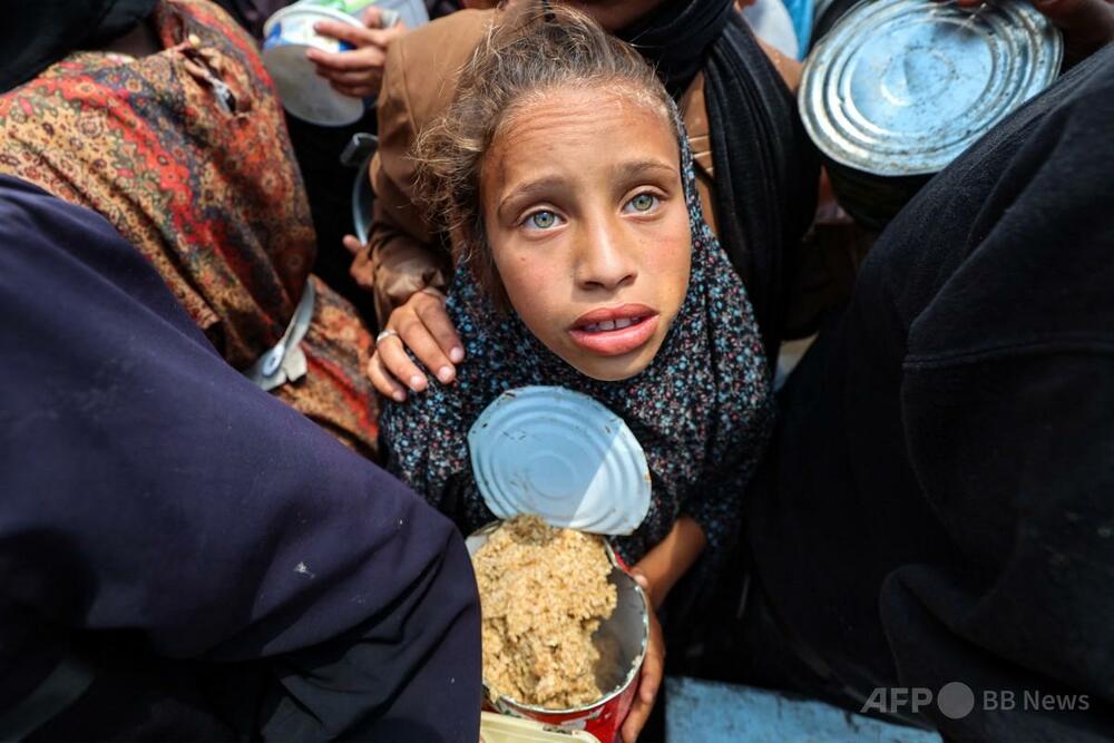 ガザ住民の「100％が飢餓の危機」 国連 写真4枚 国際ニュース：AFPBB News