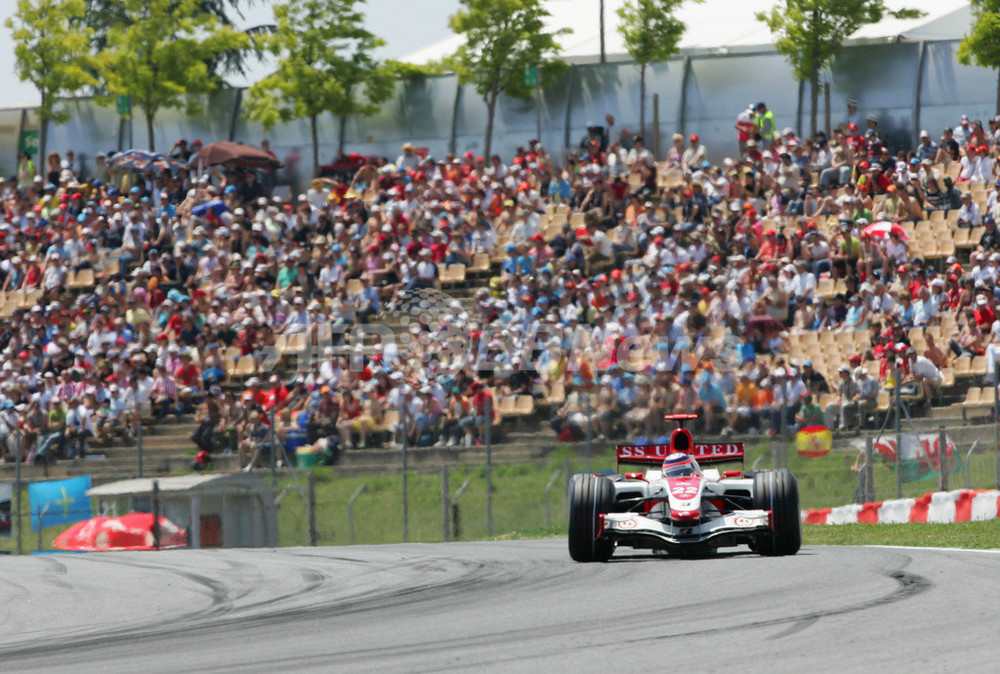 ＜07 F1・第4戦 スペインGP＞予選、佐藤琢磨 13番グリッドからのスタートへ - スペイン 写真1枚 国際ニュース：AFPBB News
