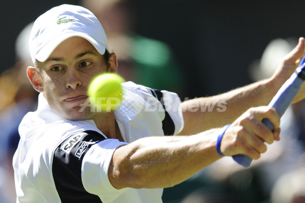 ロディックが2回戦進出、ウィンブルドン選手権 写真12枚 国際ニュース：AFPBB News