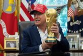 26サッカーW杯抽選会は12月 トランプ氏が発表