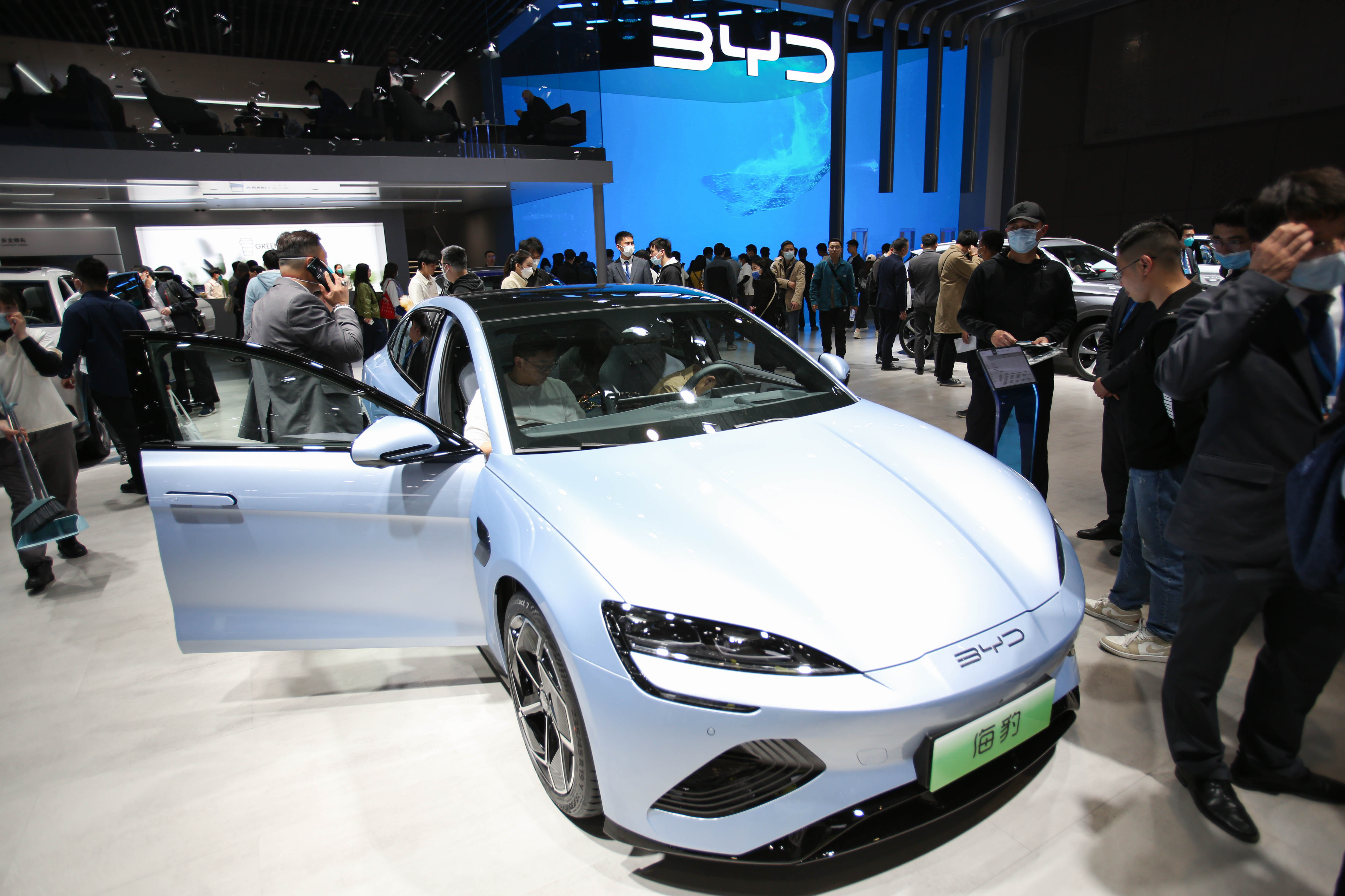 BYD、コロンビアでEVセダン「シール」発売 写真1枚 国際ニュース：AFPBB News