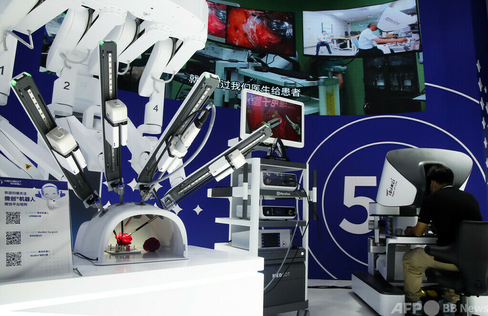中国のAI医療が新たな進展を達成 写真1枚 国際ニュース：AFPBB News