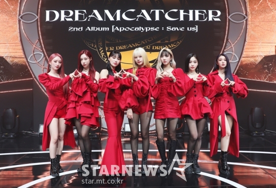 DREAMCATCHER、2ndフルアルバム「Apocalypse：Save us」ショーケースを開催 – KOREA WAVE 写真枚 国際ニュース：AFPBB News