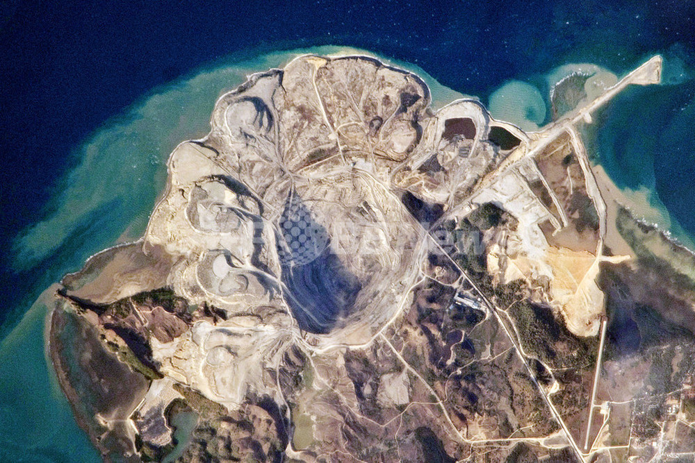 衛星から見たフィリピンの炭田、NASA 写真1枚 国際ニュース：AFPBB News