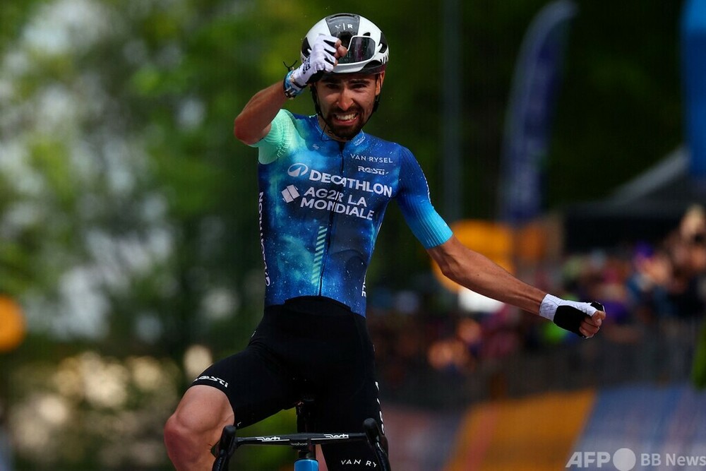 V・パレパントル、昨年の兄に続いて区間制覇 ジロ・デ・イタリア 写真8枚 国際ニュース：AFPBB News