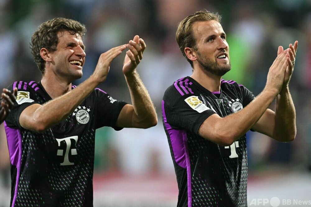 ケイン「緊張」もブンデスデビュー戦で1G1A バイエルン4発大勝 写真8枚 国際ニュース：AFPBB News