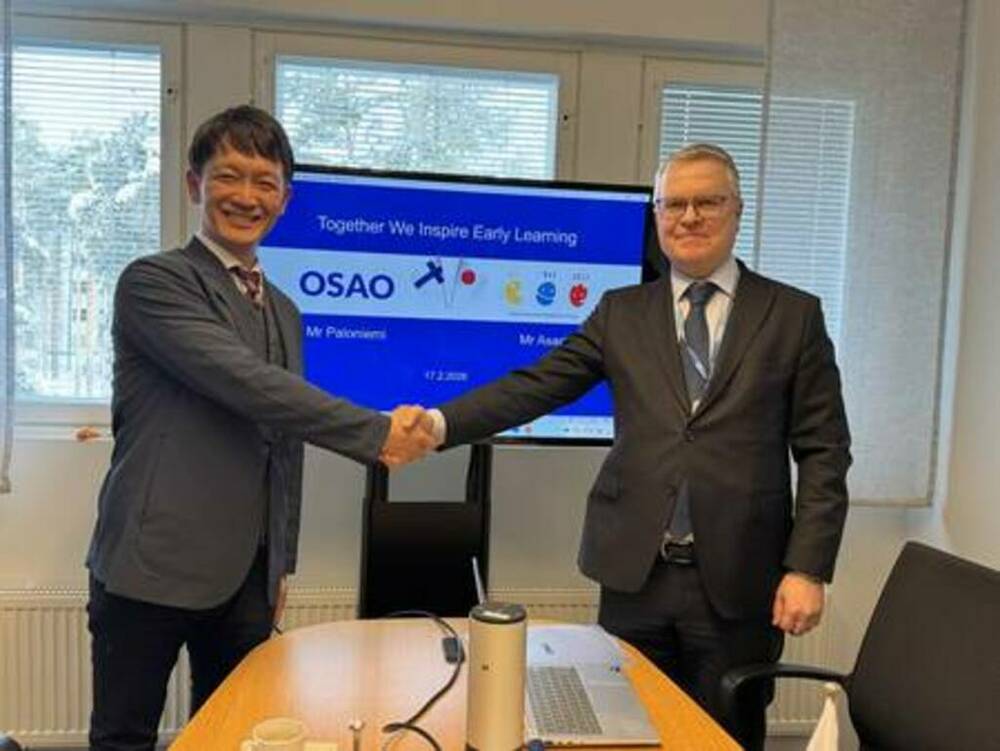 フィンランド・OSAOと教育連携に関する覚書（MOU）を締結 写真1枚 国際ニュース：AFPBB News