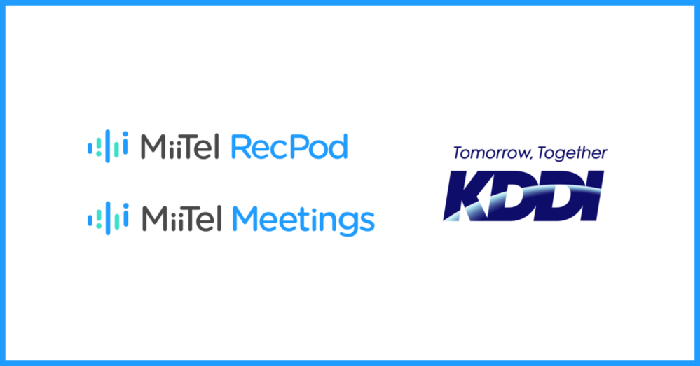 対面会話解析AI「MiiTel RecPod」、Web会議解析AI「MiiTel Meetings」がKDDI法人営業部門に導入され、営業部門の成果向上に向け活用 写真1枚 国際ニュース ...