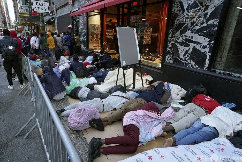 移民流入はNYを「破壊」 アダムズ市長 写真4枚 国際ニュース：AFPBB News