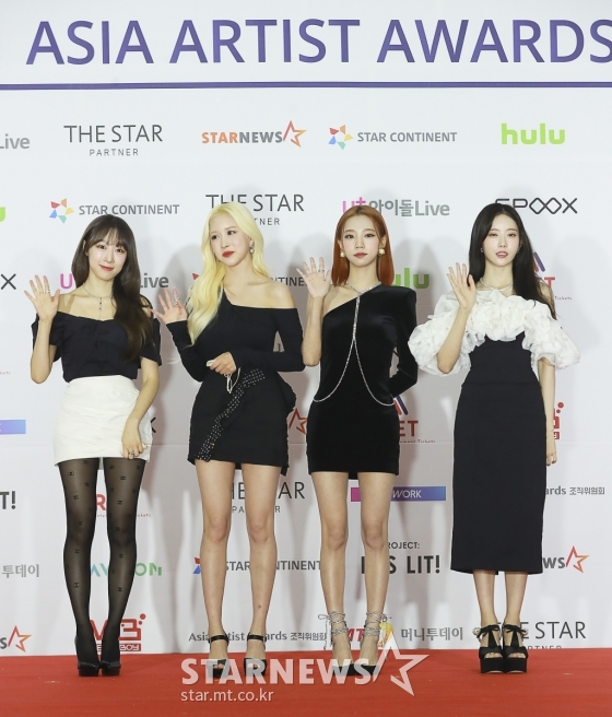 [★フォト]「2021 Asia Artist Awards」レッドカーペットの上のガールズグループ – KOREA WAVE 写真枚 国際ニュース：AFPBB News
