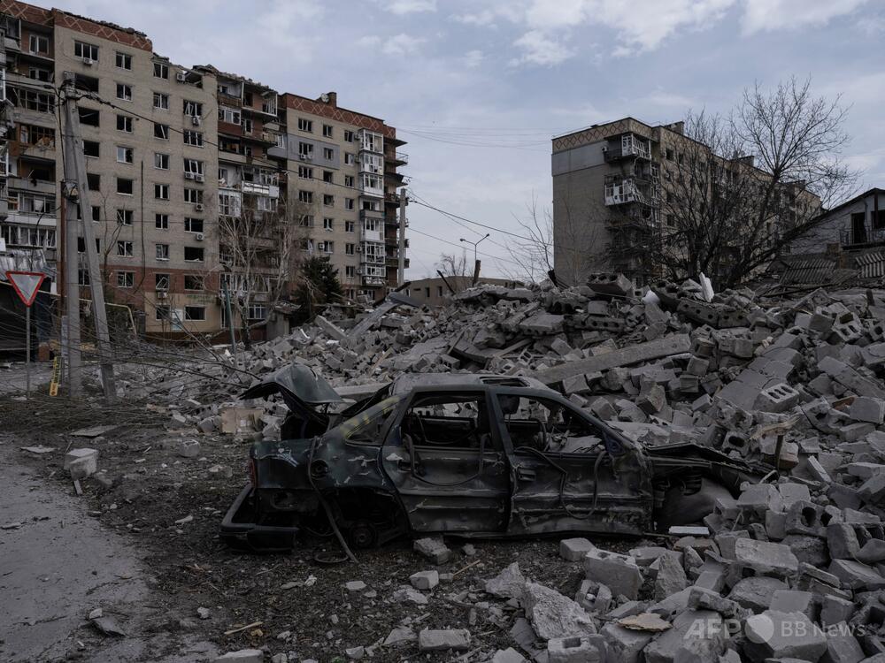 ロシア、ウクライナ東部の主要2都市を制圧と発表 写真2枚 国際ニュース：AFPBB News