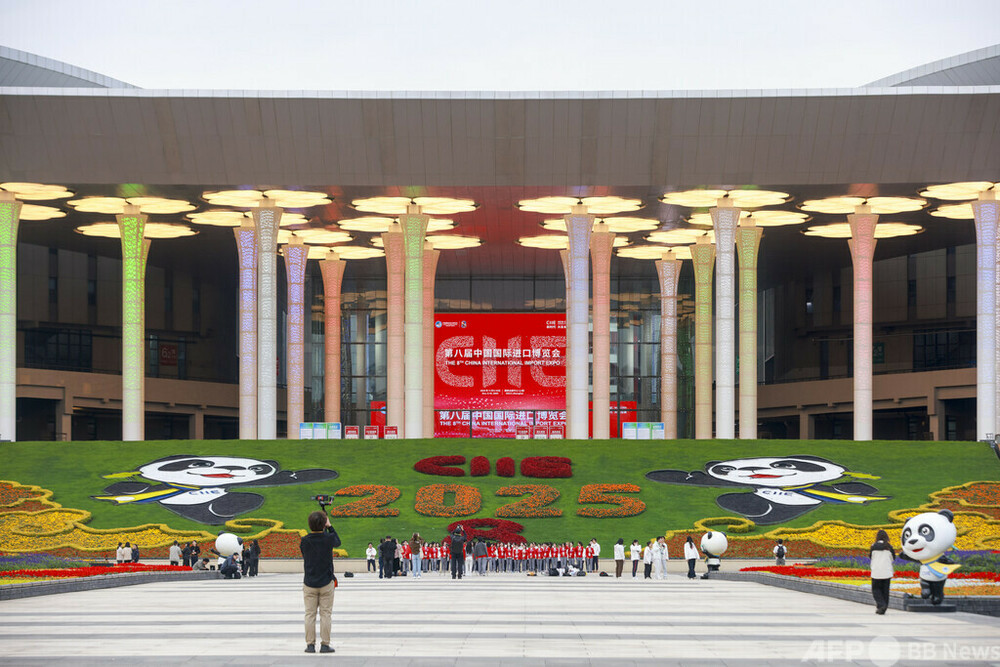 【三里河中国経済観察】輸入博が示す中国の「開放の確実性」 写真1枚 国際ニュース：AFPBB News