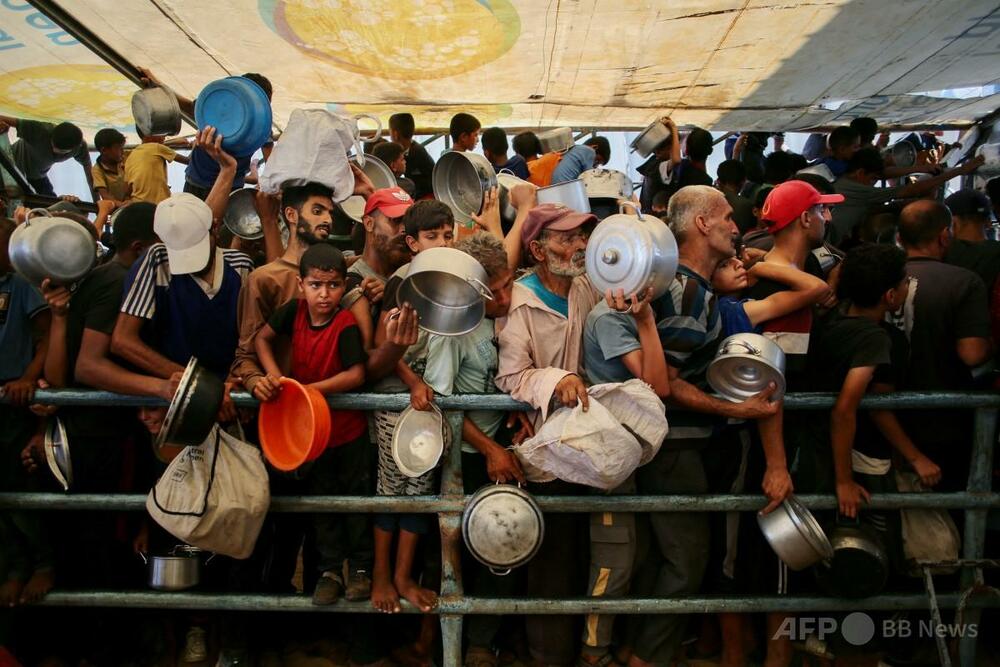 ガザで「大規模な飢餓」拡大、100超のNGOが警鐘 写真6枚 国際ニュース：AFPBB News