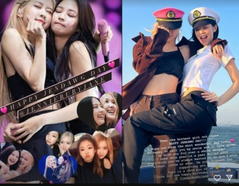 BLACKPINKロゼ、ジェニーに誕生日メッセージ「最もホットな少女に」 写真枚 国際ニュース：AFPBB News