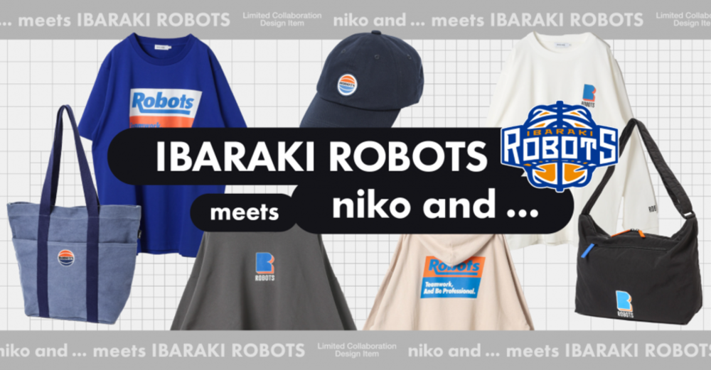 Full Court Fashion: niko and ... Unveils Official Merch for Ibaraki ...