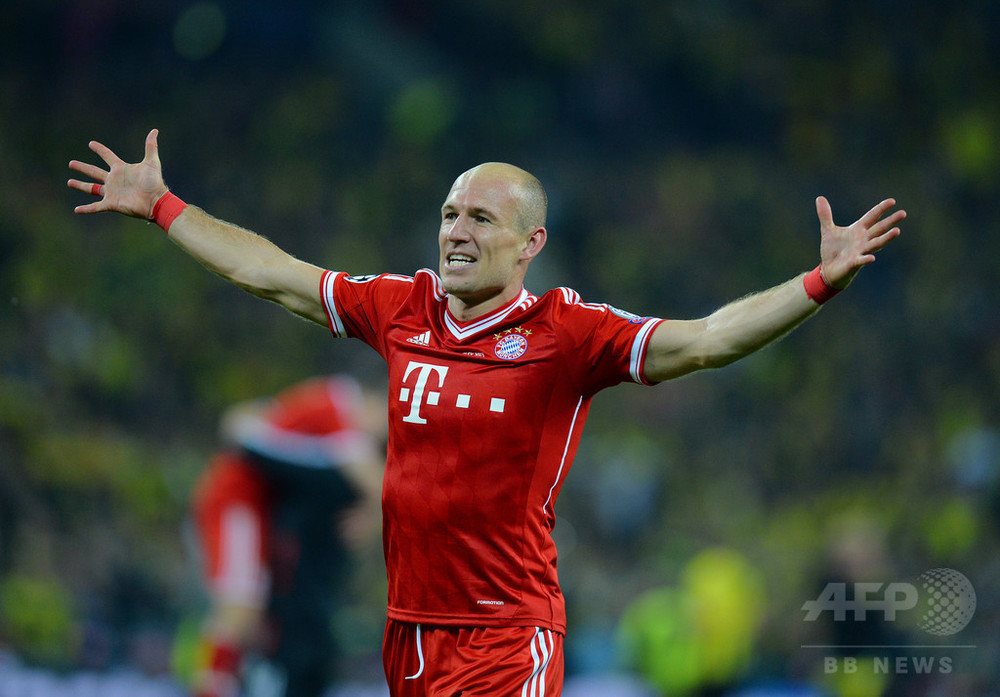 ロッベン、夢は自宅に「記念館」を作ること 写真1枚 国際ニュース：AFPBB News