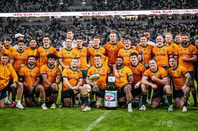 日本、最終盤の失点でウェールズに逆転負け ラグビーテストマッチ 写真9枚 国際ニュース：AFPBB News