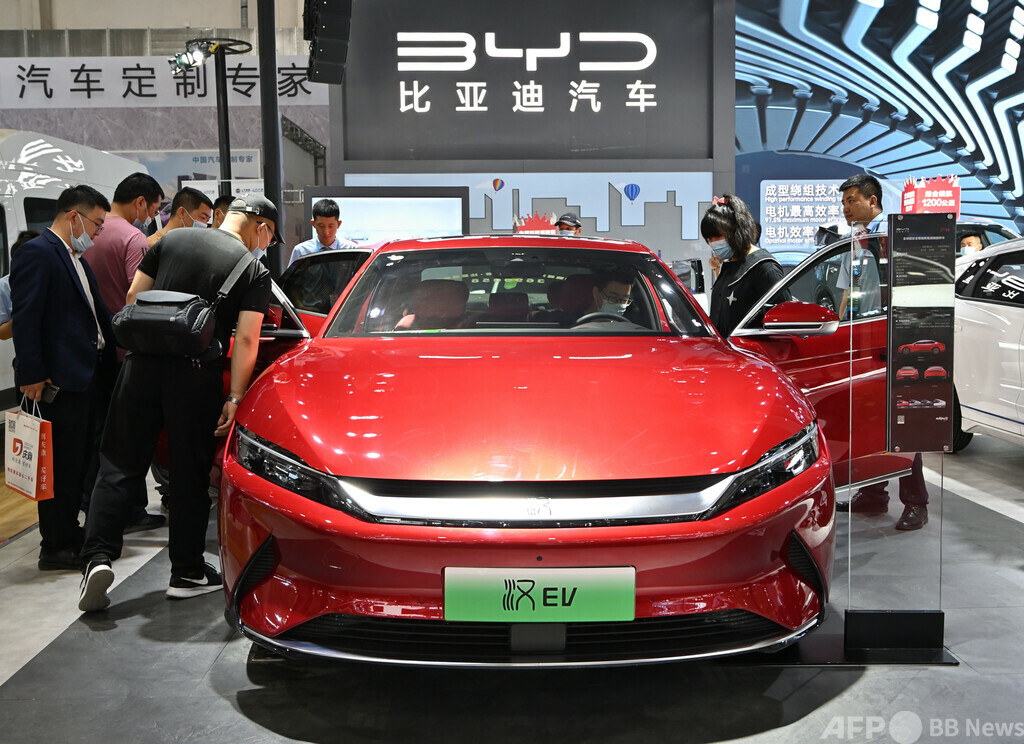 BYDの売上拡大の背景に関連産業チェーンの「一等の功績」 写真1枚 国際ニュース：AFPBB News