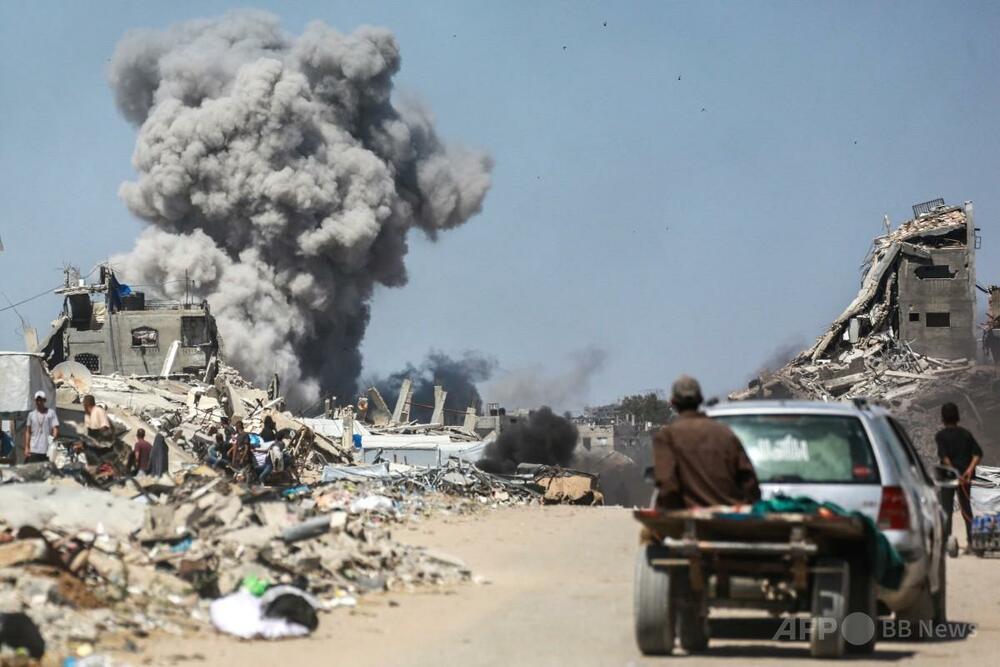 イスラエル極右閣僚、ガザに「全力で突入」する時 写真5枚 国際ニュース：AFPBB News