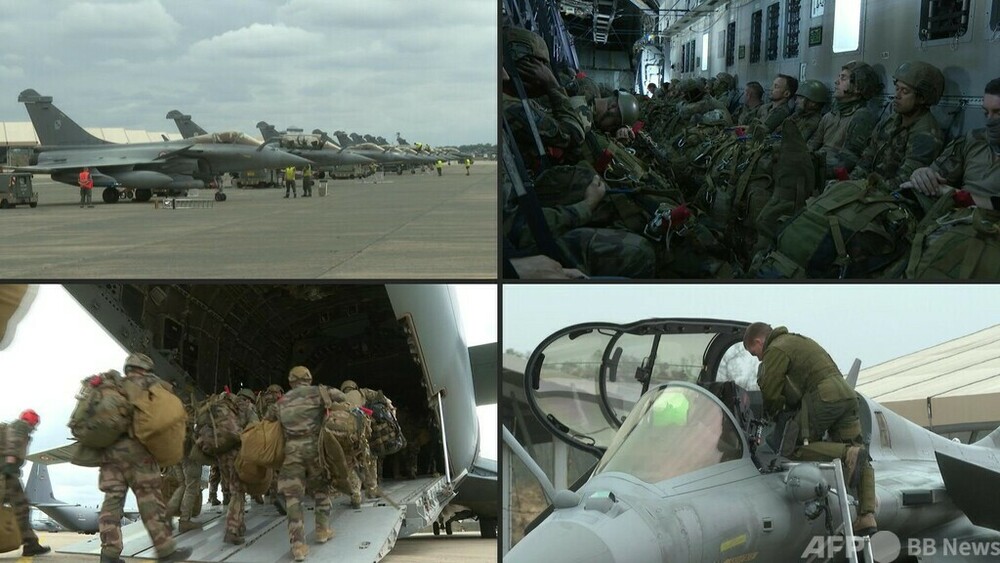 動画：フランス空軍の演習「VOLFA 2022」 米など7か国も参加 写真1枚 国際ニュース：AFPBB News