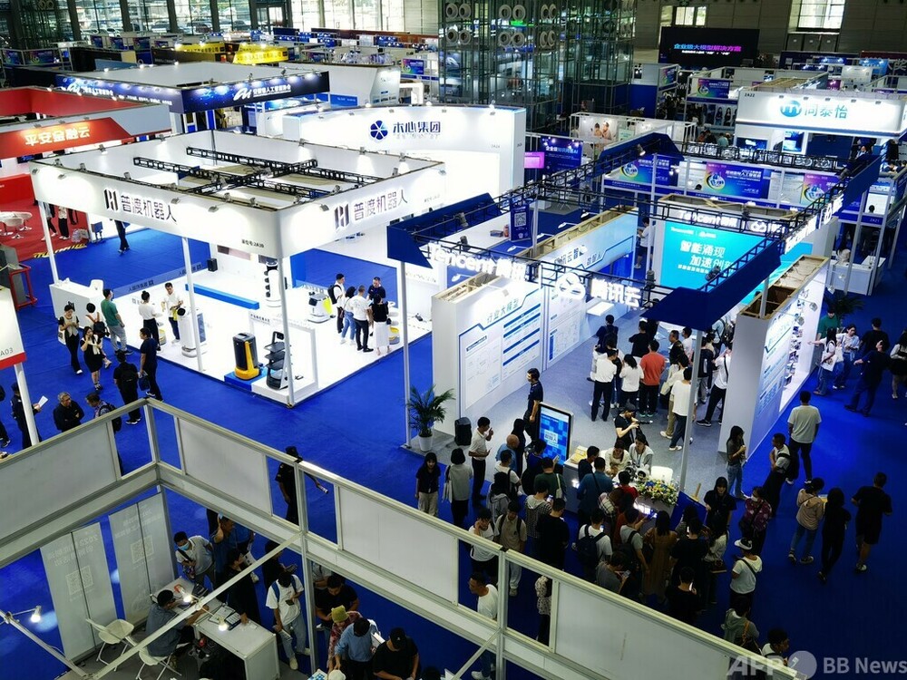 中国AI産業、2035年までに35兆円を超える規模に 写真1枚 国際ニュース：AFPBB News