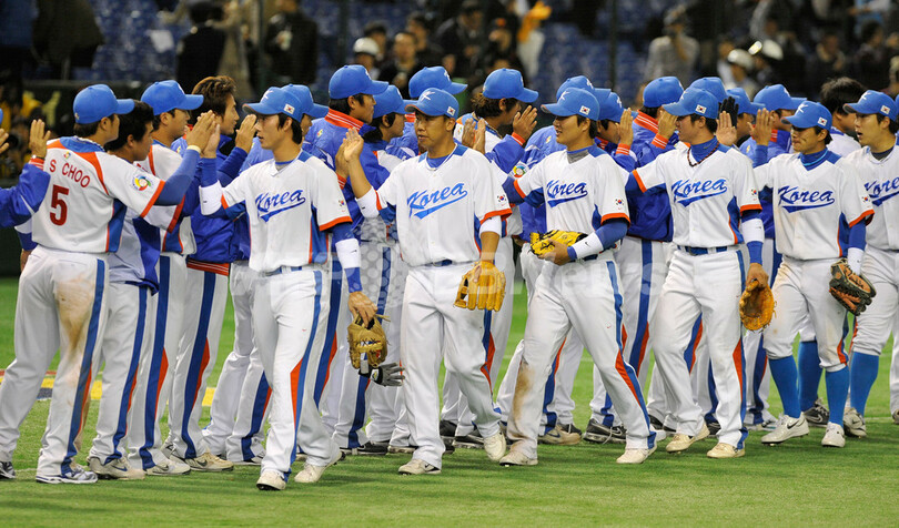 韓国 9-0で台湾を下す、第2回WBC 写真16枚 国際ニュース：AFPBB News
