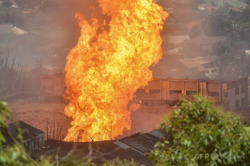 ガスパイプライン火災で100人負傷 マレーシア 写真8枚 国際ニュース：AFPBB News
