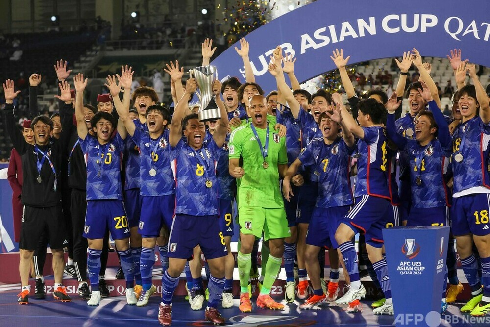 日本がU-23アジア杯優勝 決勝でウズベキスタン下す 写真13枚 国際ニュース：AFPBB News