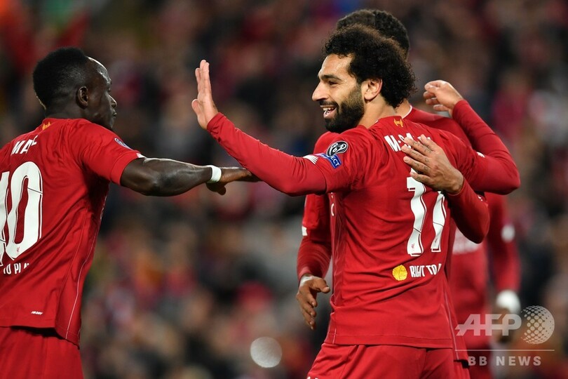 リバプールはサラー弾で辛勝、南野1G1Aのザルツに冷や汗 欧州CL 写真14枚 国際ニュース：AFPBB News