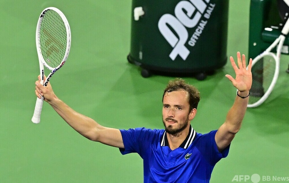 メドベージェフ決勝進出 アルカラスと再戦へ BNPパリバOP 写真9枚 国際ニュース：AFPBB News