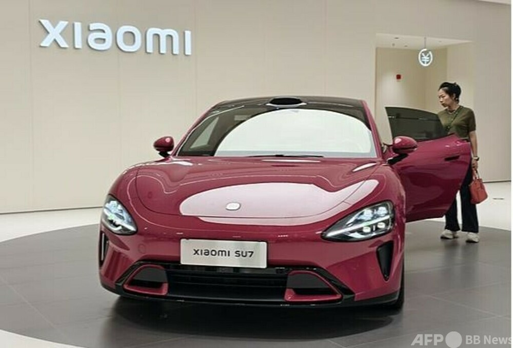 シャオミの高級SUV「YU7」 6月末の発売決定 写真1枚 国際ニュース：AFPBB News