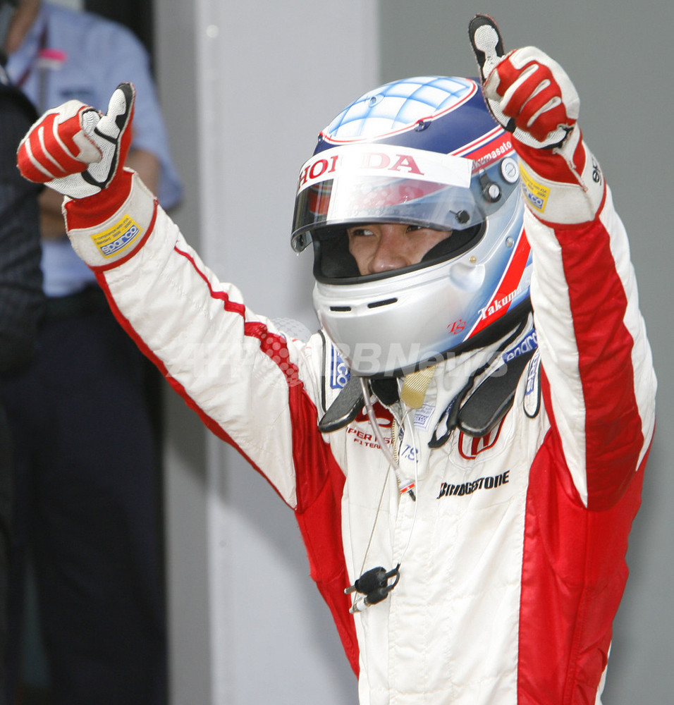 ＜07 F1・第4戦 スペインGP＞決勝、佐藤琢磨 8位入賞でチームに初ポイントをもたらす - スペイン 写真4枚 国際ニュース：AFPBB News