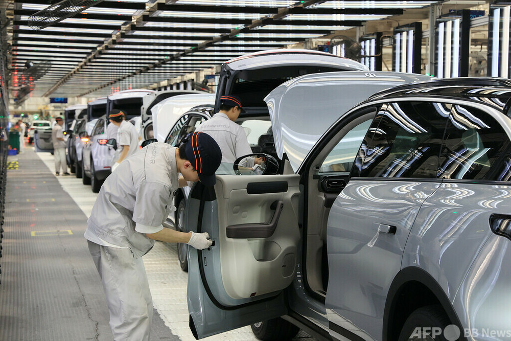 零跑汽車 2025年上半期の新興EVブランド販売首位に 写真1枚 国際ニュース：AFPBB News