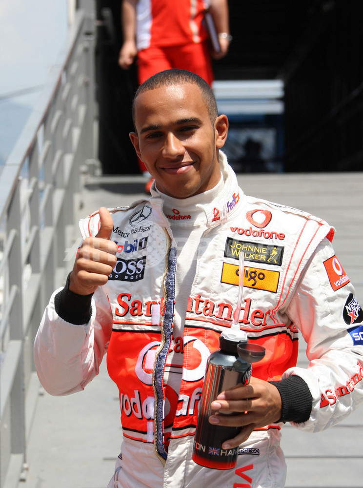 ＜07 F1・第5戦 モナコGP＞フリー走行2回目、ハミルトン 3番手タイムを記録 写真2枚 国際ニュース：AFPBB News