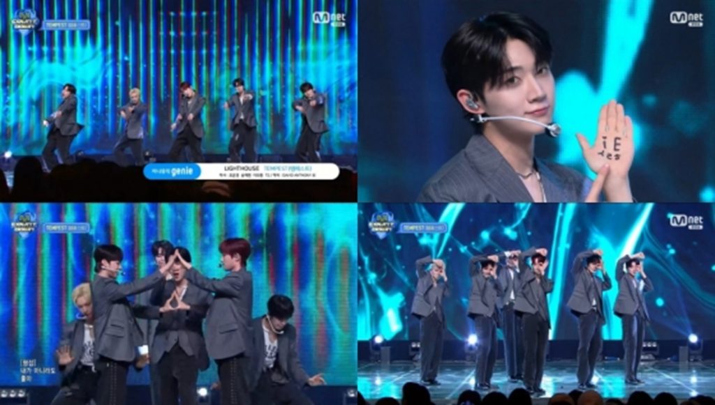 TEMPEST「M COUNTDOWN」で「LIGHTHOUSE」ステージ披露 写真枚 国際ニュース：AFPBB News