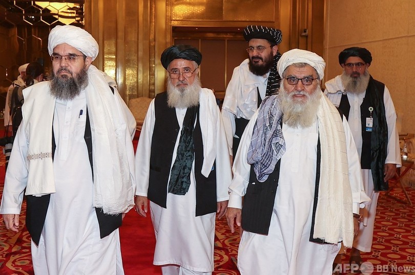 アフガン政府とタリバン両代表団、カタールで協議 写真12枚 国際ニュース：afpbb News