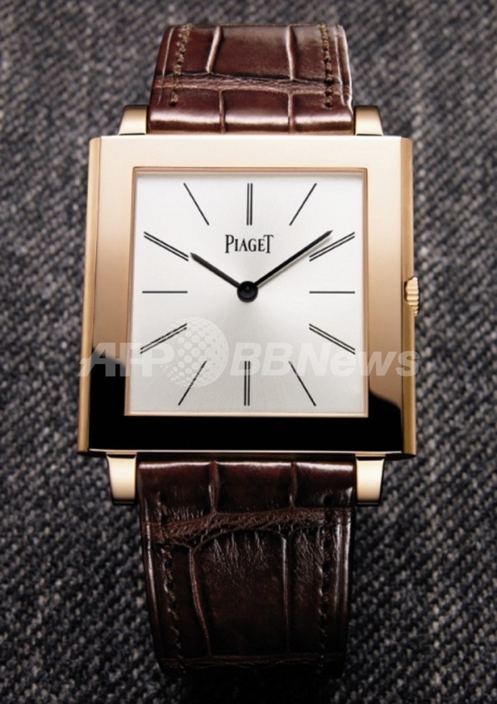 【特集：PIAGET】極薄ムーブメントの先駆け 写真6枚 国際ニュース：AFPBB News