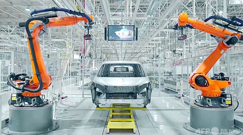 中国広汽埃安 レンジエクステンダーと純電動SUV「i60」を正式発売 販売価格10.48万元から 写真1枚 国際ニュース：AFPBB News