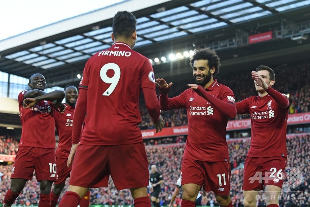 3戦ぶり勝利のリバプールが首位返り咲き、好調マンUは4位浮上 写真10枚 国際ニュース：AFPBB News